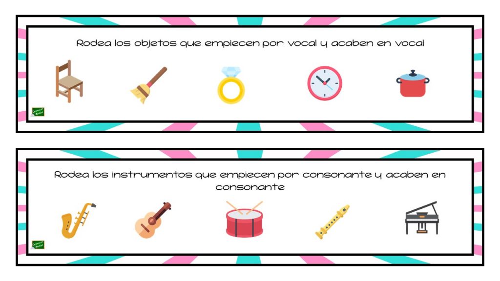 Juego de tarjetas para trabajar la conciencia fonológica - Orientacion ...