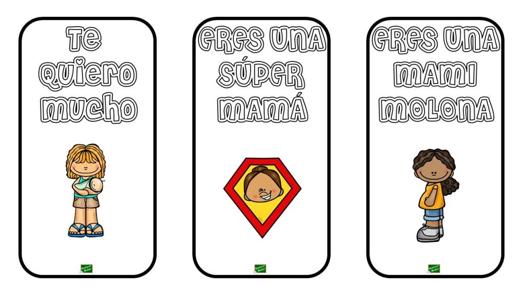 Marcapáginas para el día de la madre - Orientacion Andujar