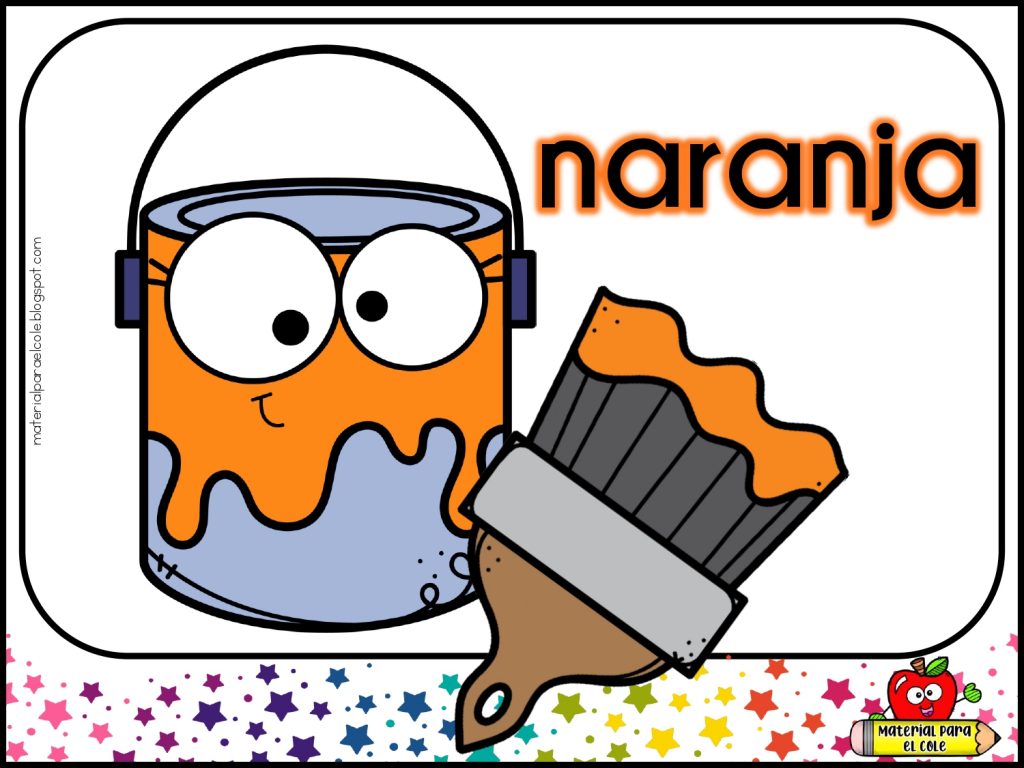 Bonitos CARTELES DE LOS COLORES - Orientacion Andujar