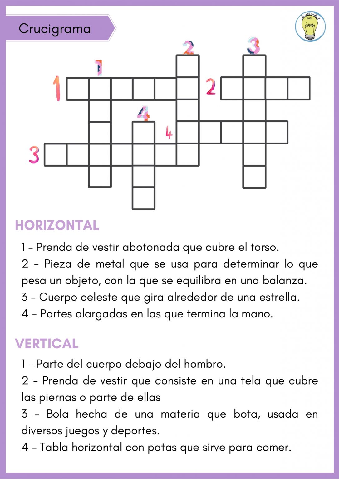 Librito de pasatiempos, ideal para este verano - Orientacion Andujar