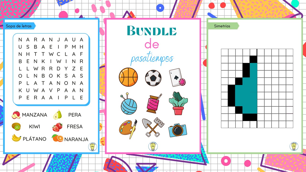 Bundle de pasatiempos divertidos - Orientacion Andujar