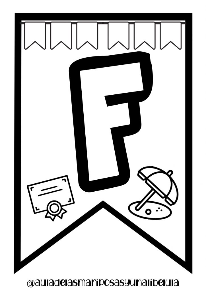 Banderines para decorar: Feliz fin de curso - Orientacion Andujar