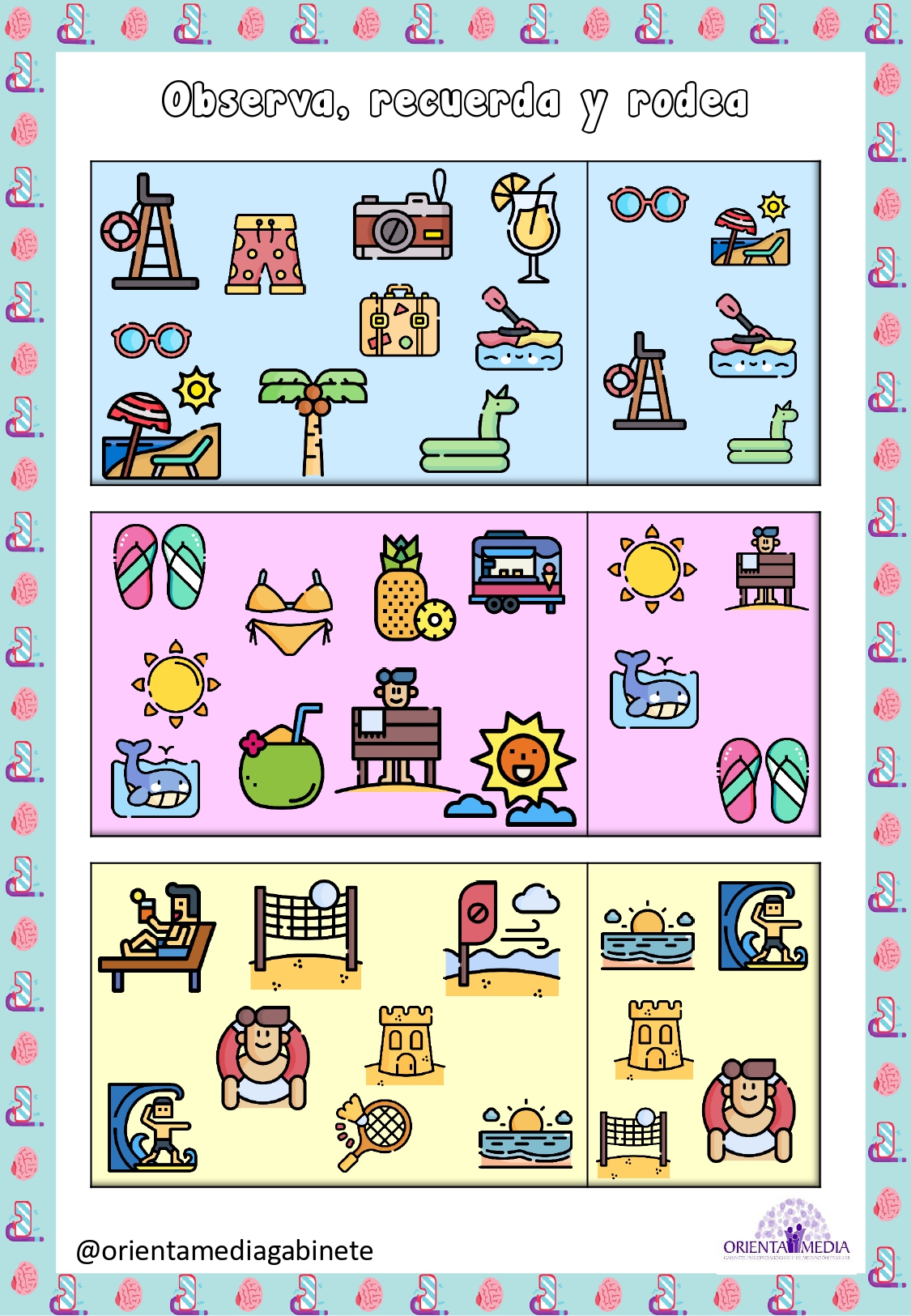 Cuaderno De Funciones Ejecutivas Para Trabajar En Verano Orientacion