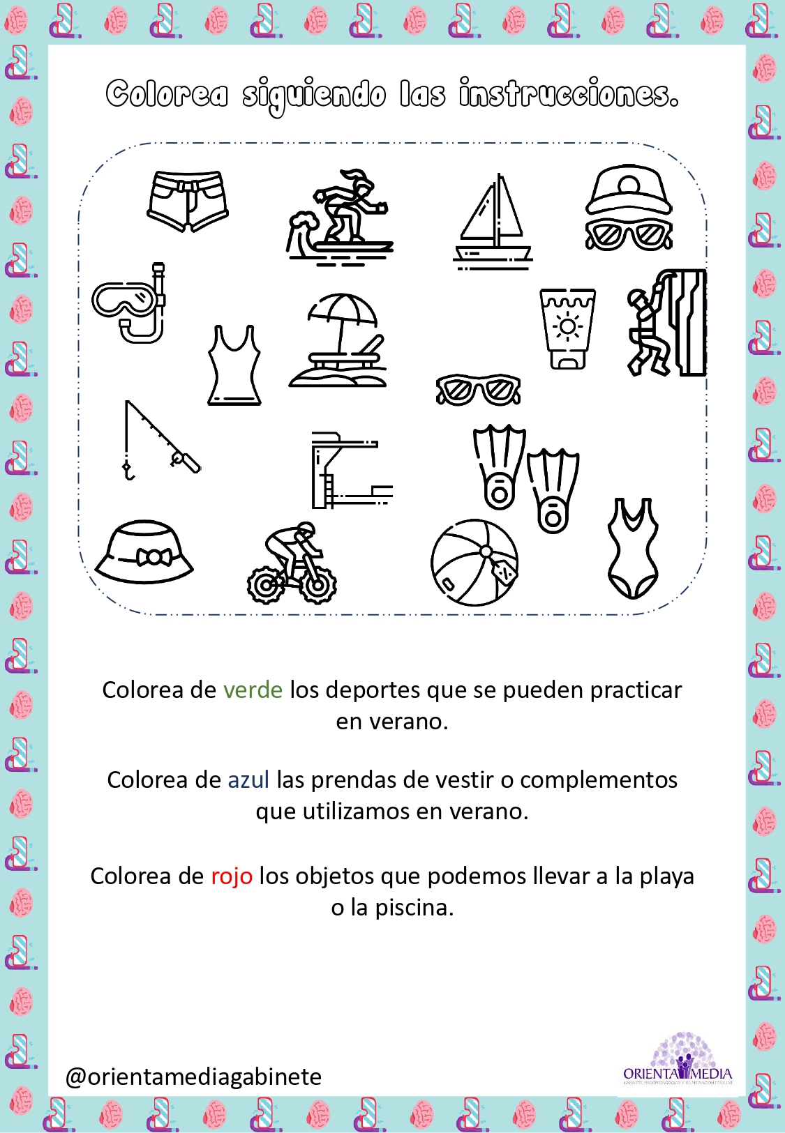 Cuaderno De Funciones Ejecutivas Para Trabajar En Verano