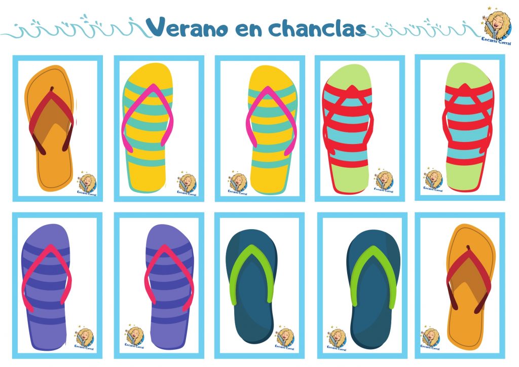Ejercitamos la atención y la memoria con este divertido juego veraniego ...