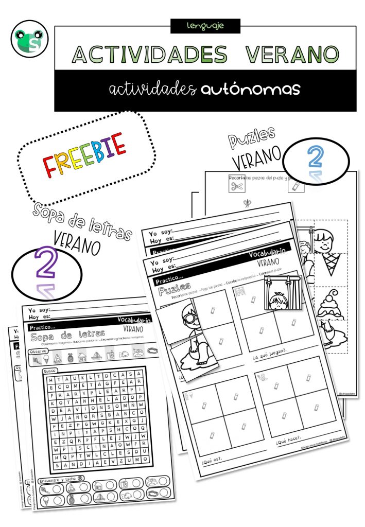 Cuadernito de divertidos pasatiempos y actividades para el verano ...