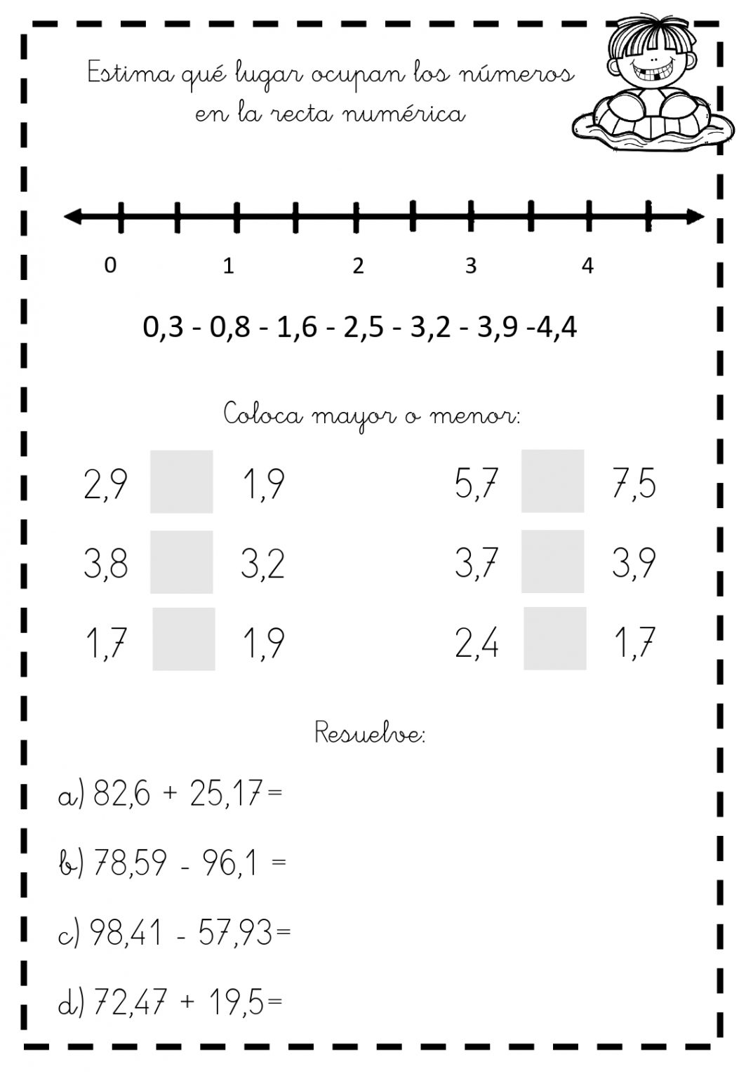 Cuaderno de repaso 4º Primaria especial verano - Orientacion Andujar