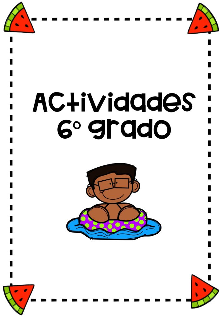 Cuaderno de repaso 6º Primaria especial verano - Orientacion Andujar