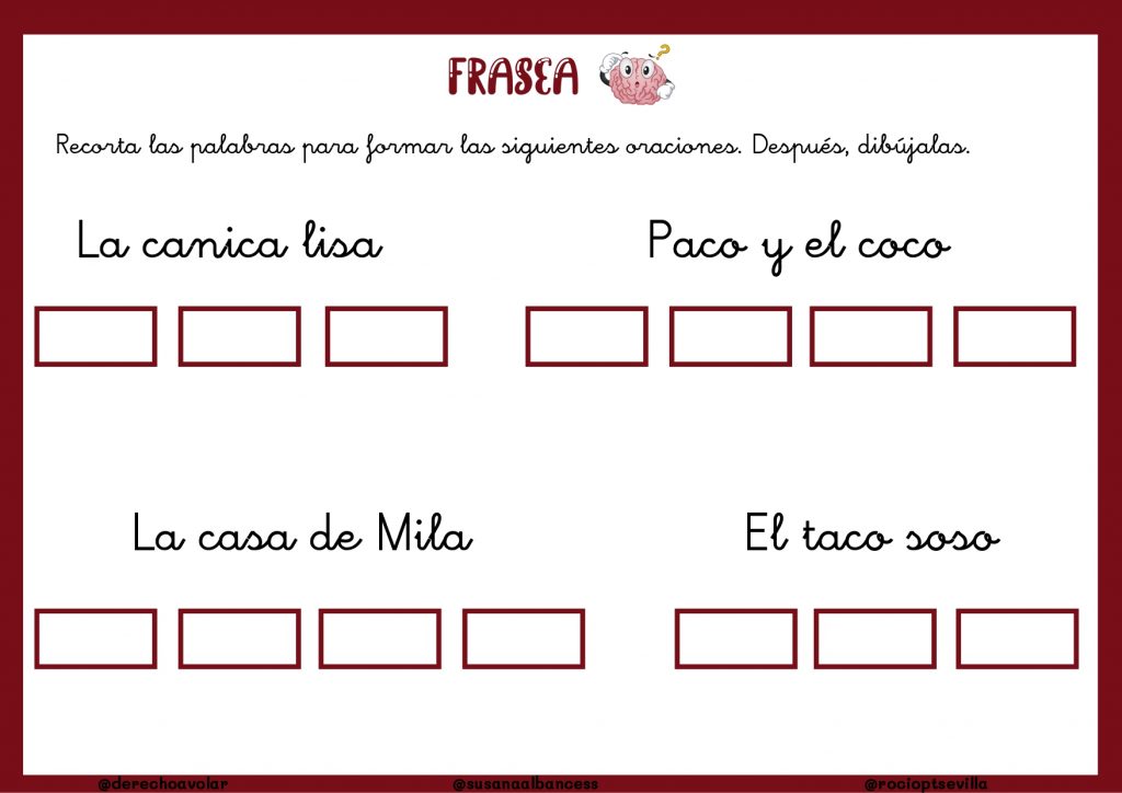 Método lectoescritura El mundo de las letras letra C (CA-CO-CU ...