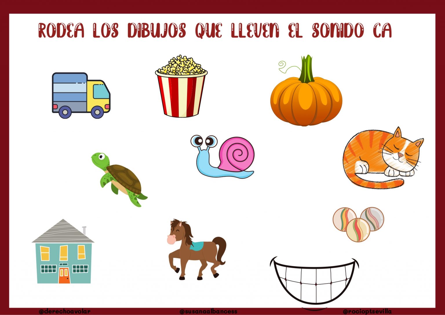 Método lectoescritura El mundo de las letras letra C (CA-CO-CU ...