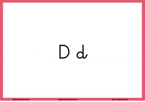 Método lectoescritura El mundo de las letras letra D - Orientacion Andujar