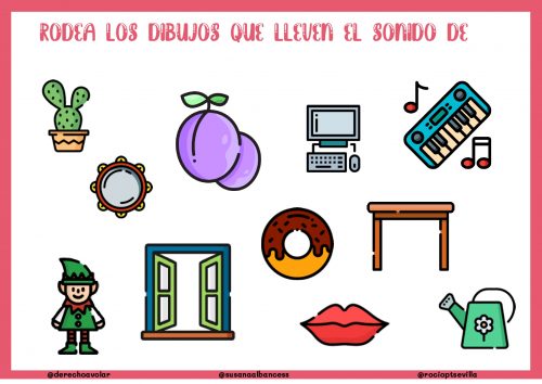 Método lectoescritura El mundo de las letras letra D - Orientacion Andujar