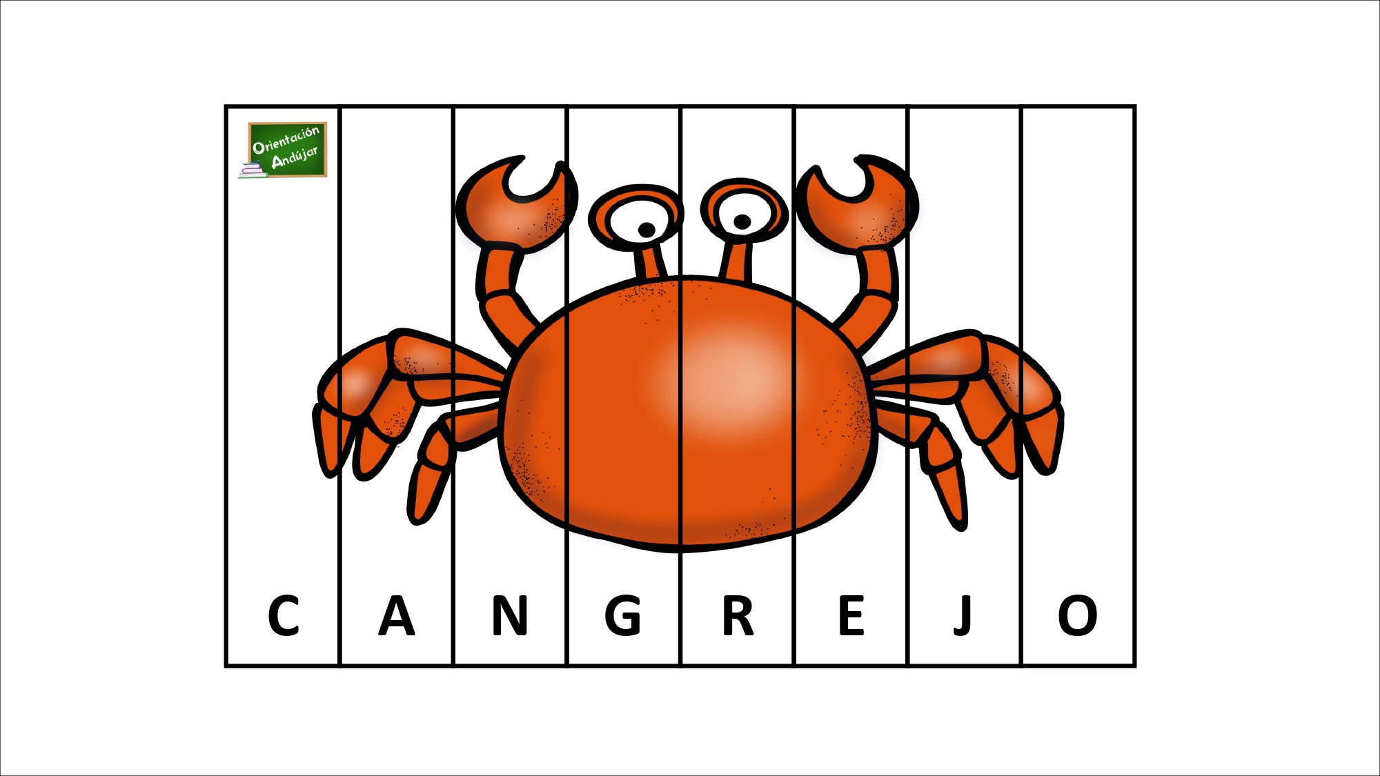 Puzzles manipulativos con vocabulario de verano -Orientacion Andujar