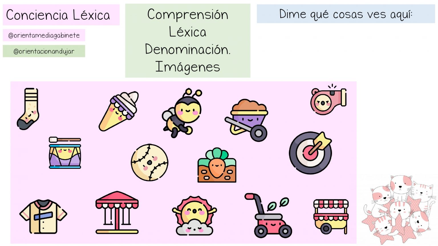ESTIMULACIÓN COGNITIVA DEL LENGUAJE LÉXICO. PARTE 3 - Orientacion Andujar