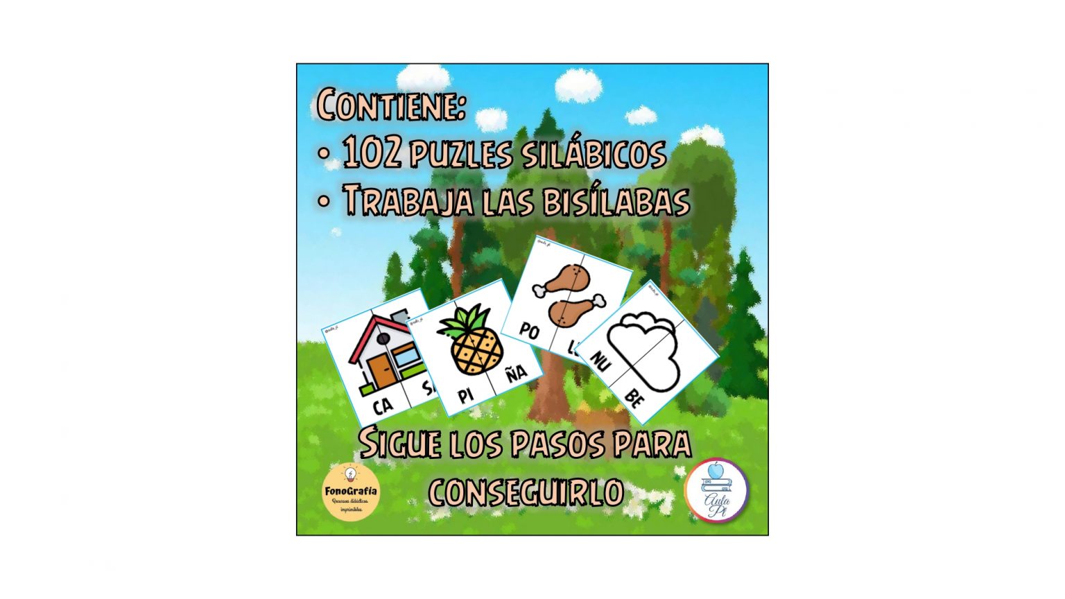 Puzle bisílabos -Orientacion Andujar