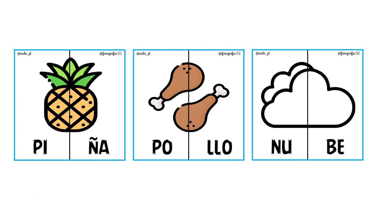 Puzle bisílabos -Orientacion Andujar