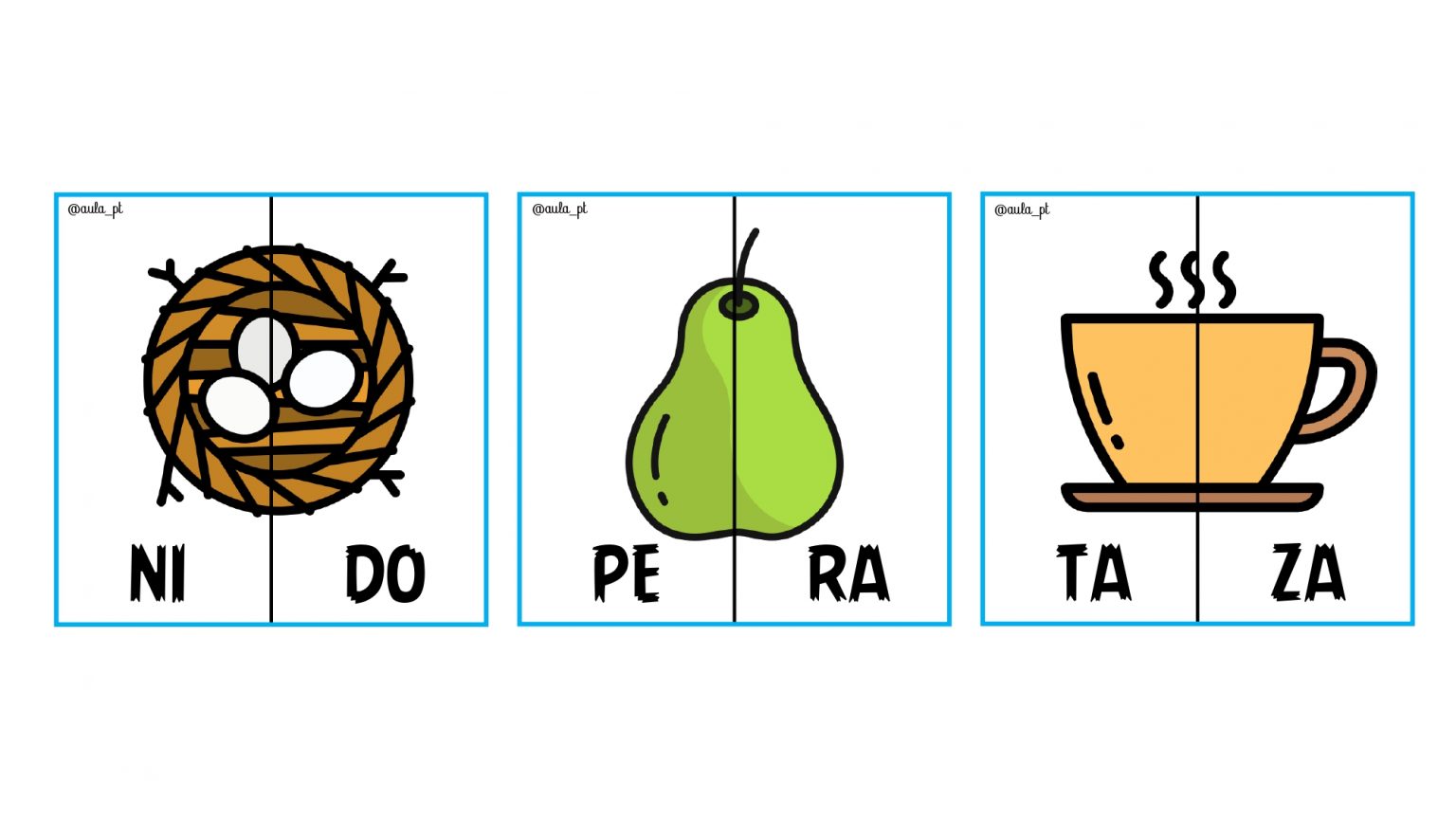 Puzle bisílabos -Orientacion Andujar