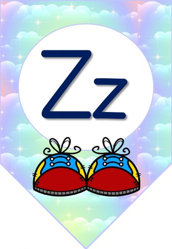 DECORA TU AULA Banderines con el Abecedario -Orientacion Andujar