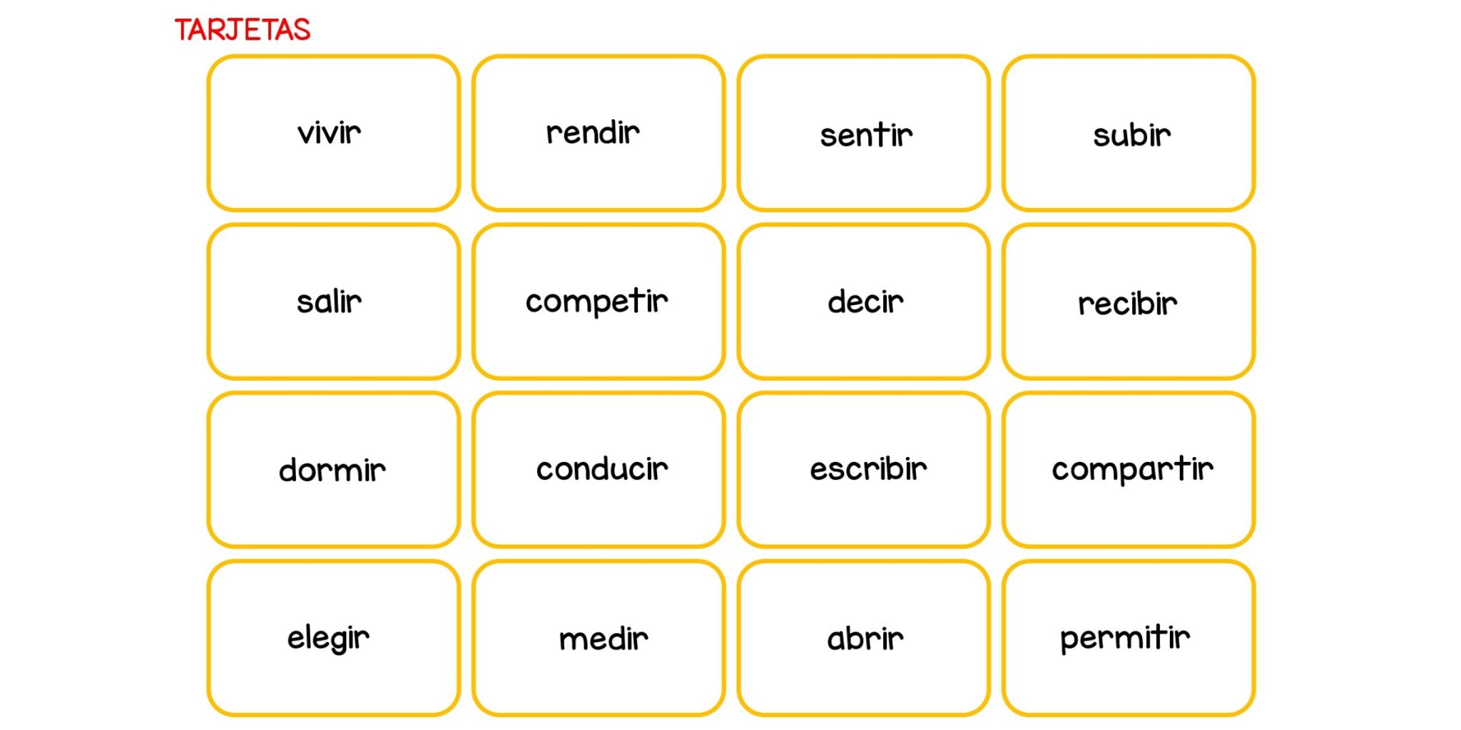 Divertido juego para repasar las conjugaciones verbales -Orientacion ...