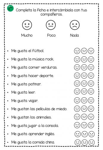 Ficha para conocer a tus compañeros + plantilla -Orientacion Andujar