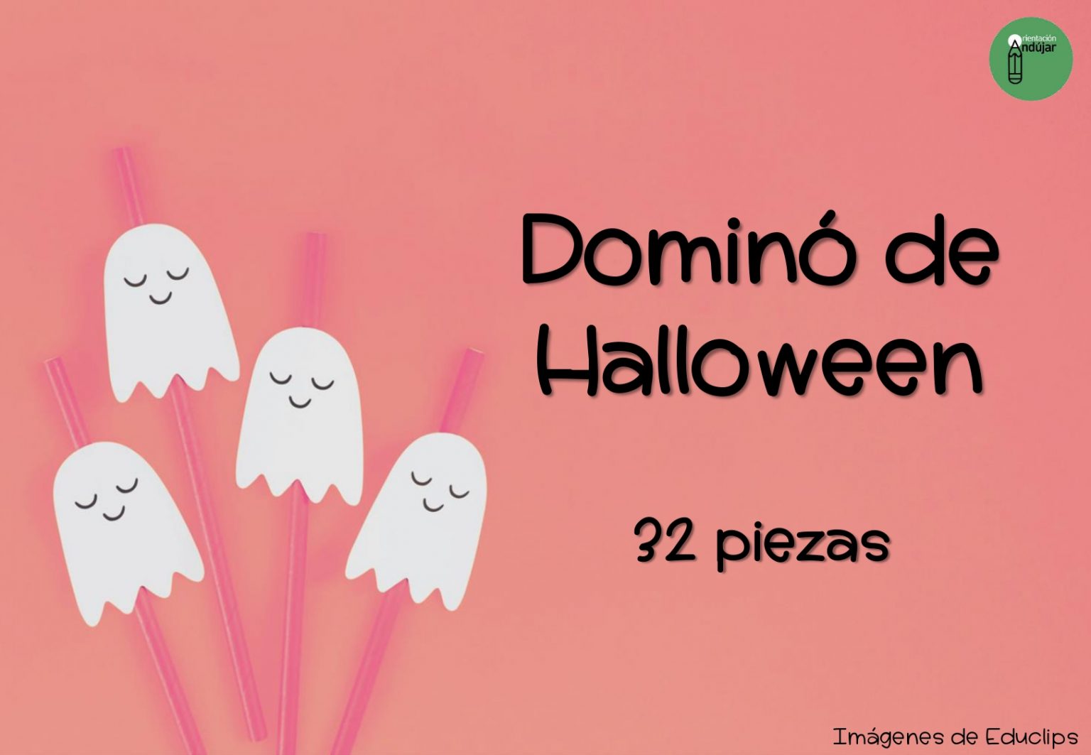 Divertidas fichas para aprender el vocabulario de Halloween en inglés ...