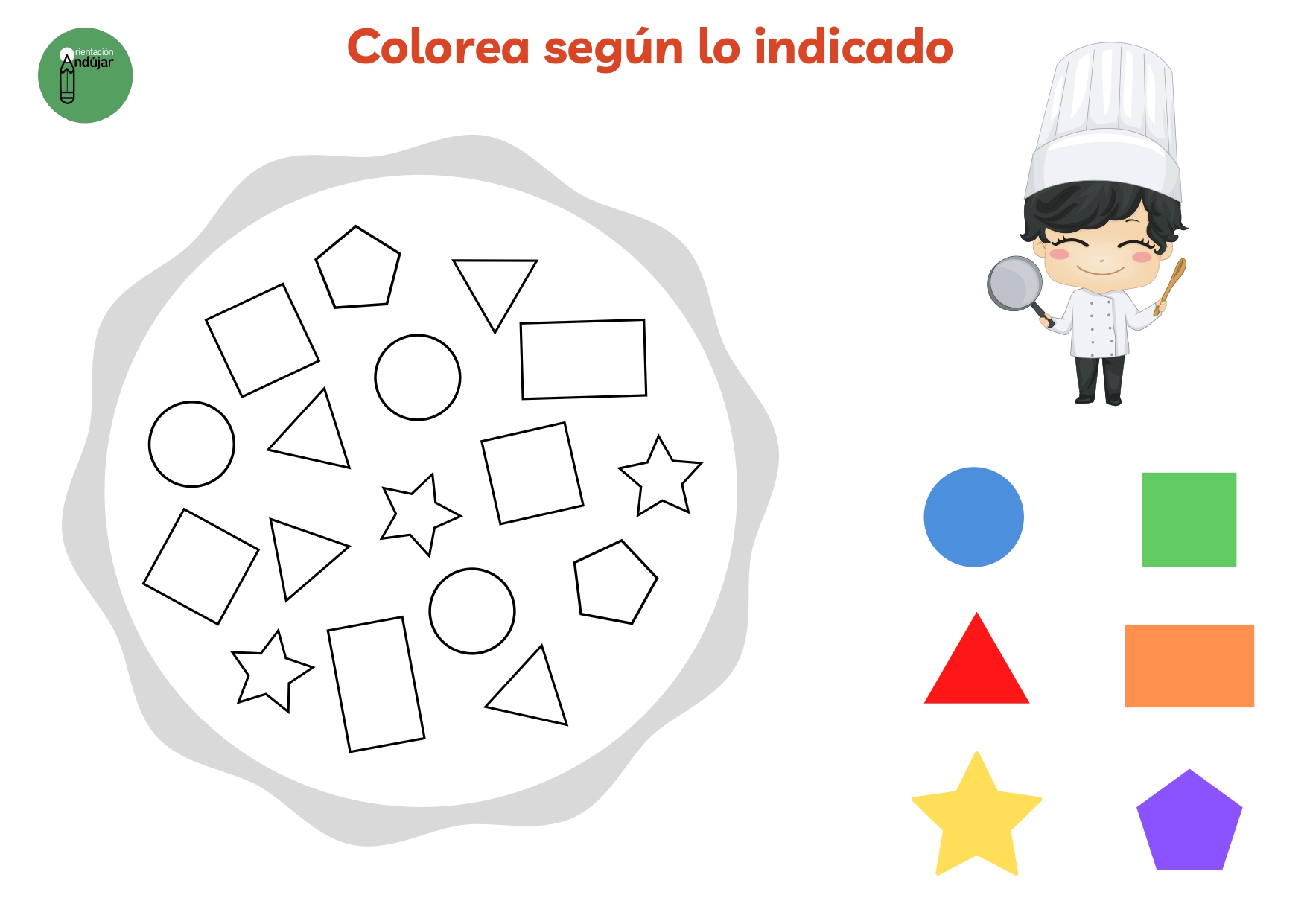 Geniales ejercicios de atención y percepción visual - Orientacion Andujar