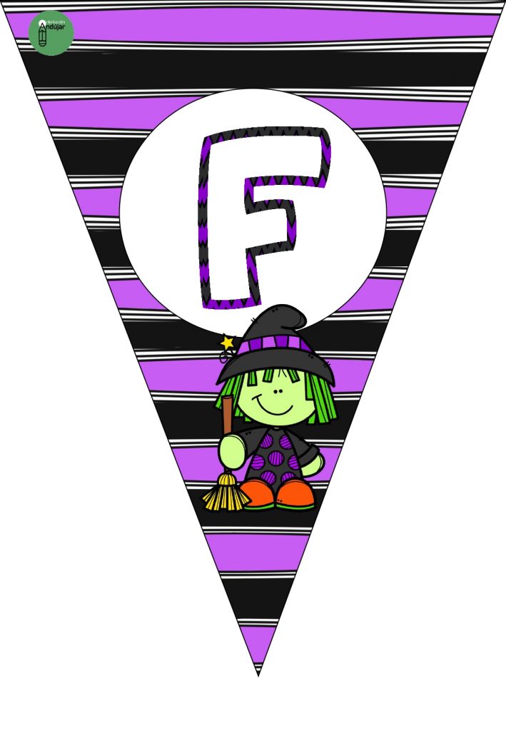 Escalofriantes banderines de Halloween -Orientacion Andujar