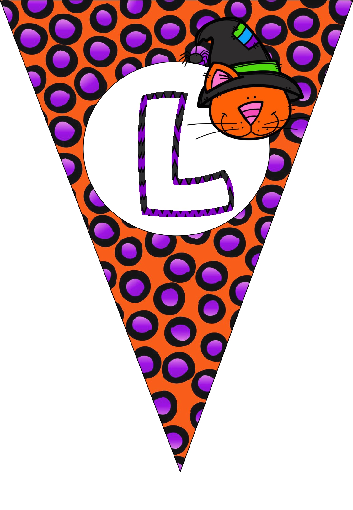 Escalofriantes banderines de Halloween -Orientacion Andujar