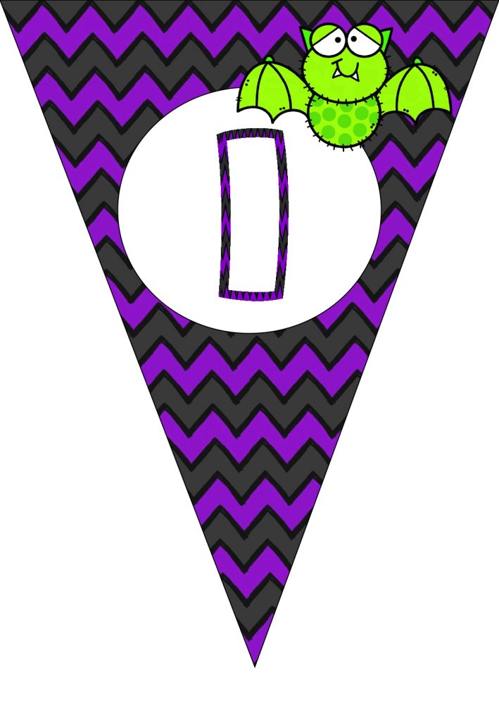 Escalofriantes banderines de Halloween -Orientacion Andujar