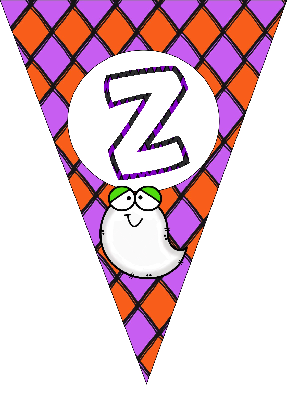 Escalofriantes banderines de Halloween -Orientacion Andujar