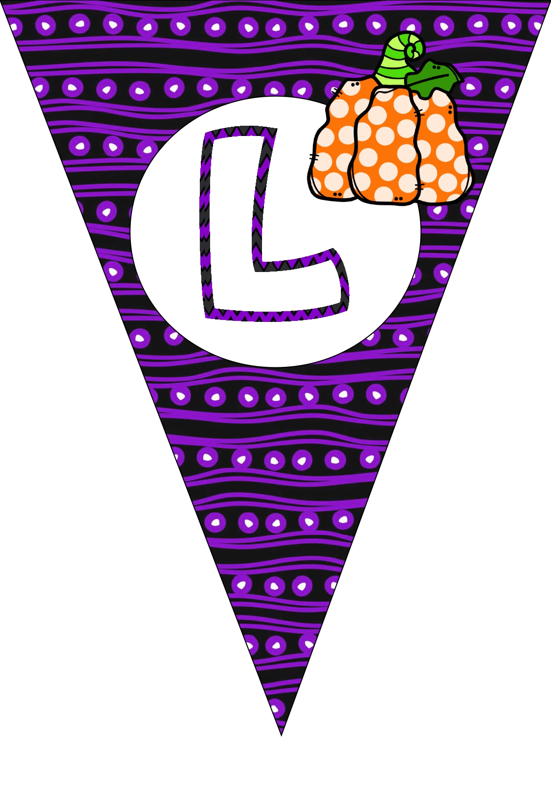 Escalofriantes banderines de Halloween -Orientacion Andujar