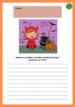 Escribe un cuento corto de terror -Orientacion Andujar