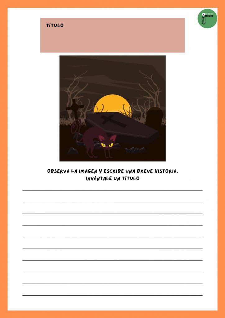 Escribe un cuento corto de terror -Orientacion Andujar