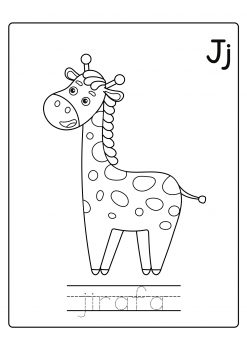 Genial libro para colorear El Alfabeto - Orientacion Andujar