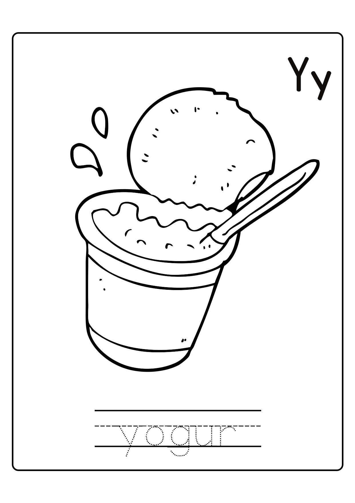 Preciosas fichas para colorear mientras aprendemos el alfabeto ...