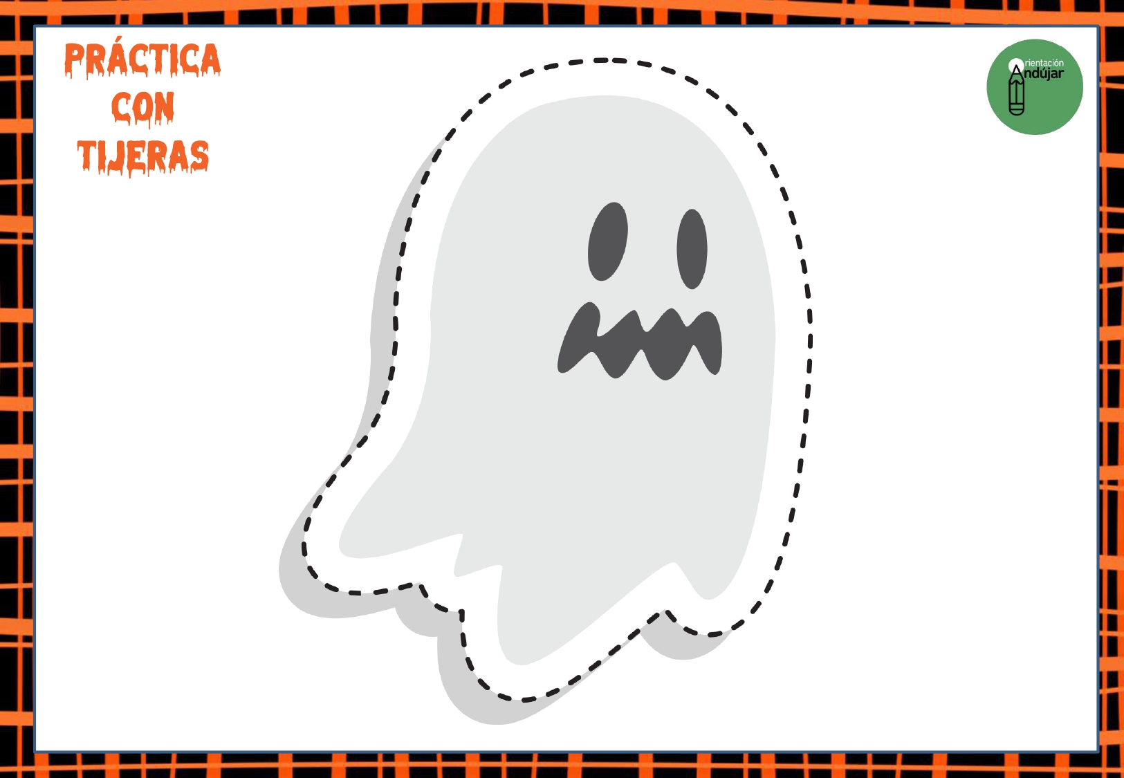 Terroríficas fichas de motricidad fina -Orientacion Andujar