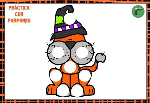 Terroríficas fichas de motricidad fina -Orientacion Andujar