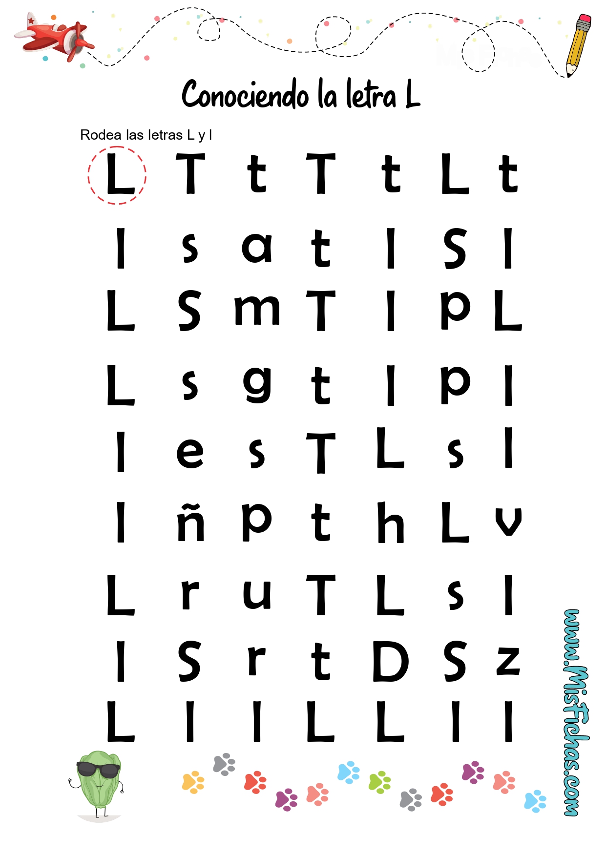 LECTOESCRITURA Ficha-L-pdf_page-0023 - Orientación Andújar - Recursos ...