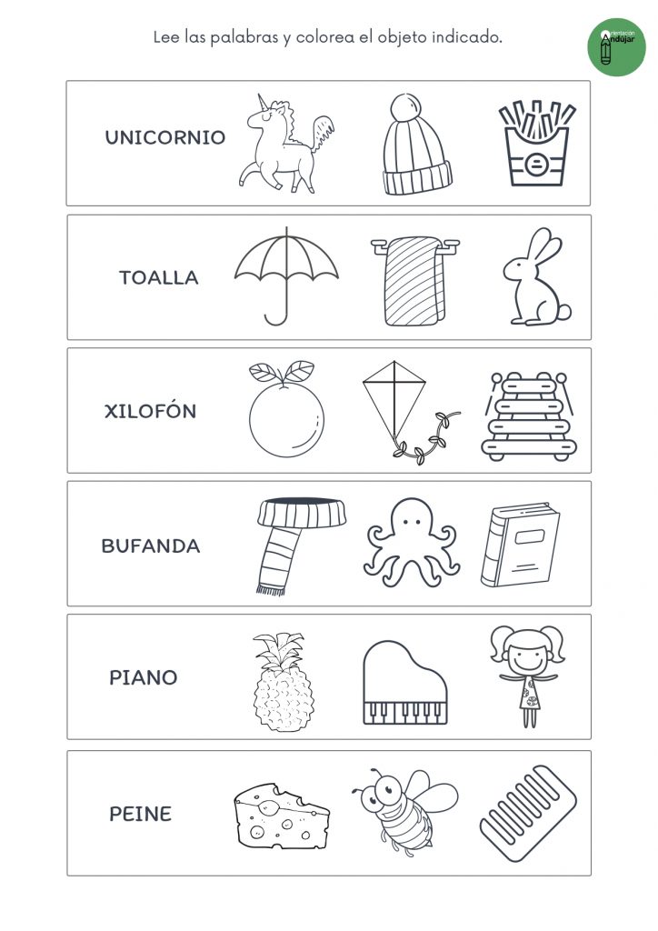 Leo, busco y coloreo - Orientacion Andujar