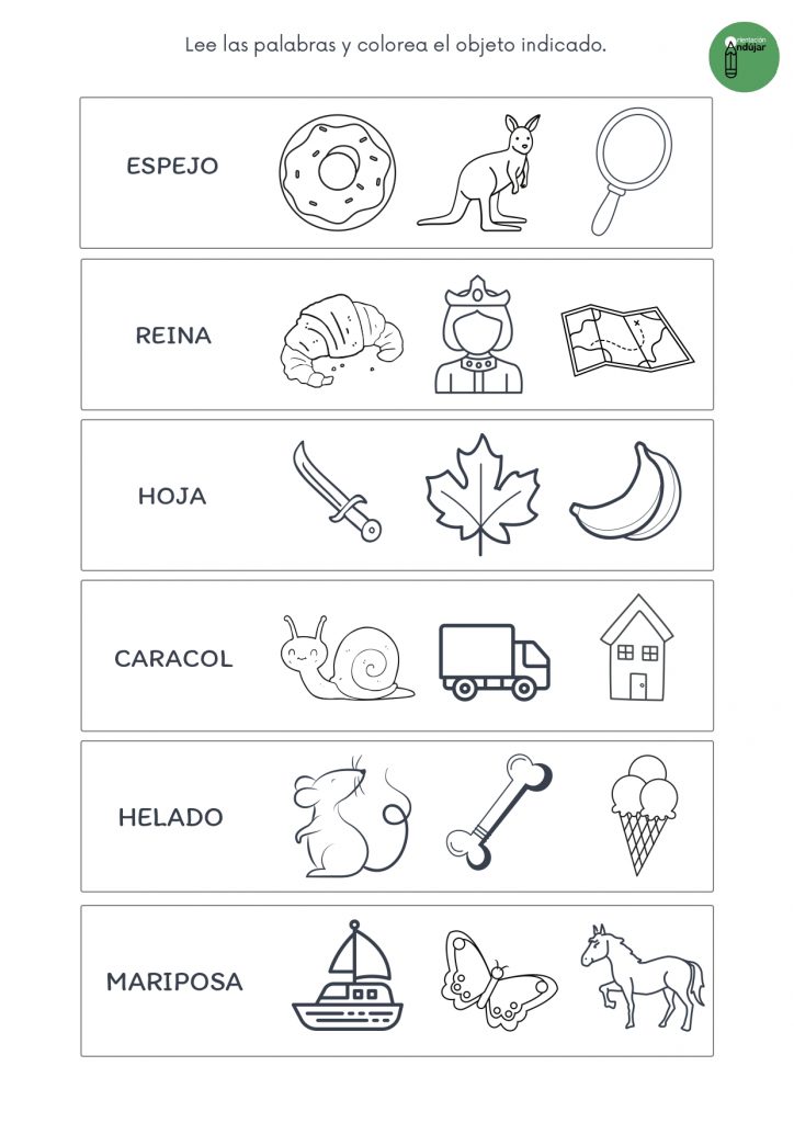 Leo, busco y coloreo - Orientacion Andujar