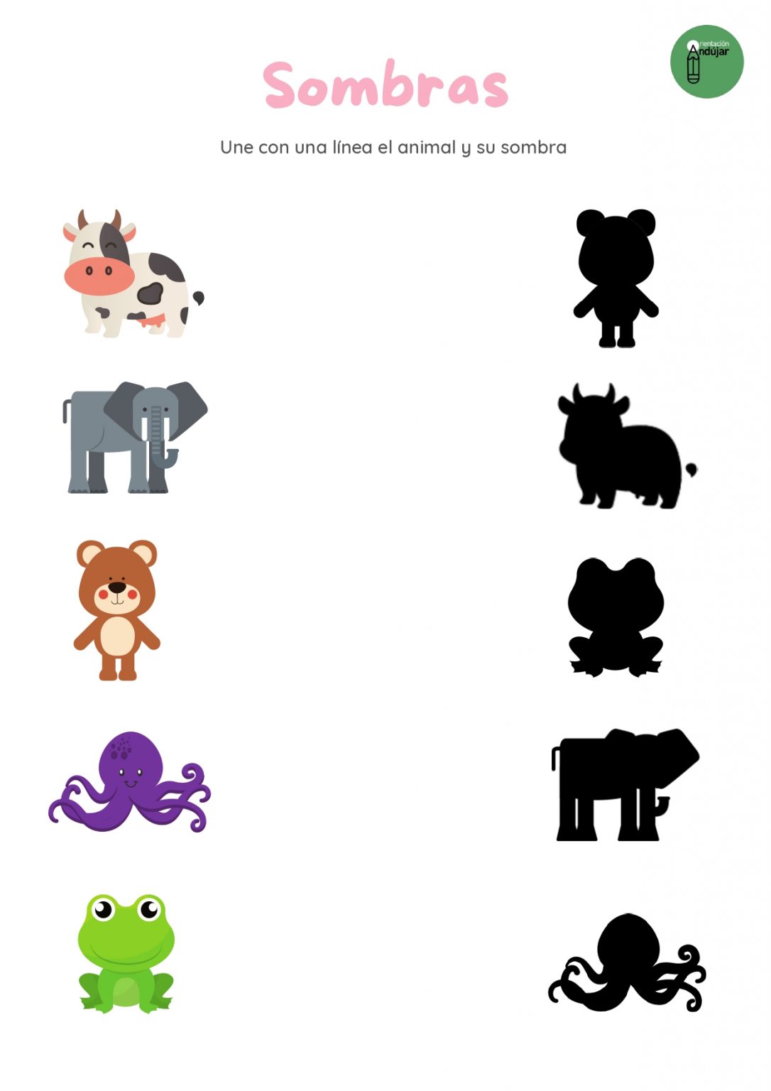 Cuadernito de actividades infantil con temática de animales ...