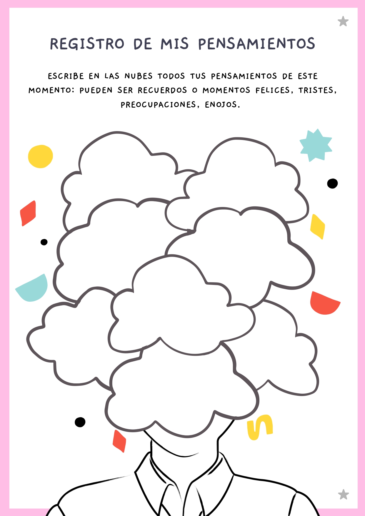 REGISTRO EMOCIONAL PARA EL AUAL - Actividades de infantil y primaria