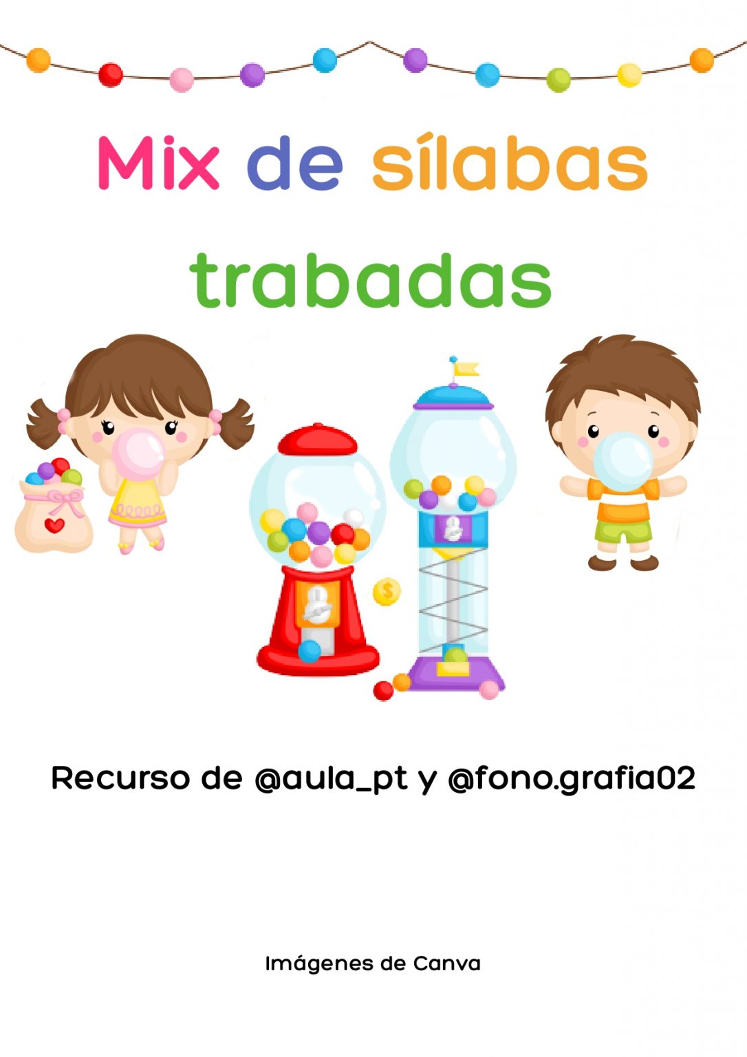 Súper Mix de sílabas trabadas - Orientacion Andujar