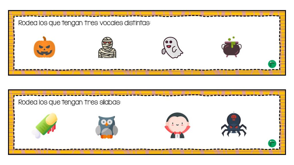 Juego de tarjetas para trabajar la conciencia fonológica con ...