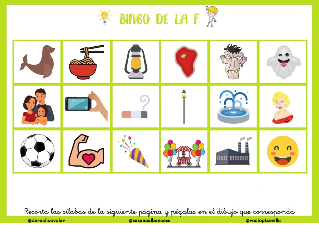 Método lectoescritura El mundo de las letras F-f - Orientacion Andujar