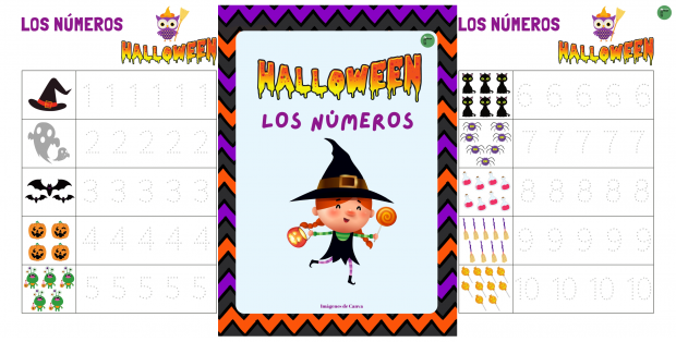 Tenebrosas fichas de Halloween para matemáticas -Orientacion Andujar