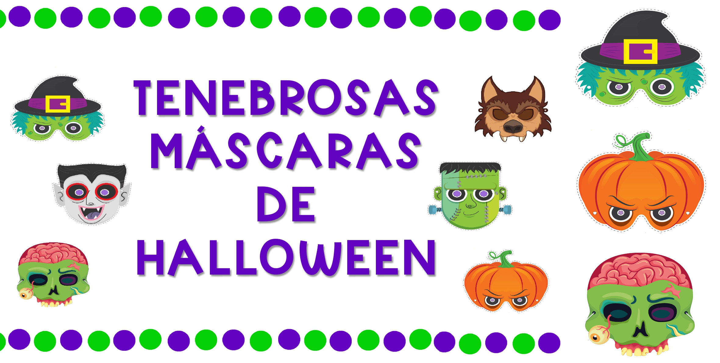 Tenebrosas máscaras de Halloween -Orientacion Andujar