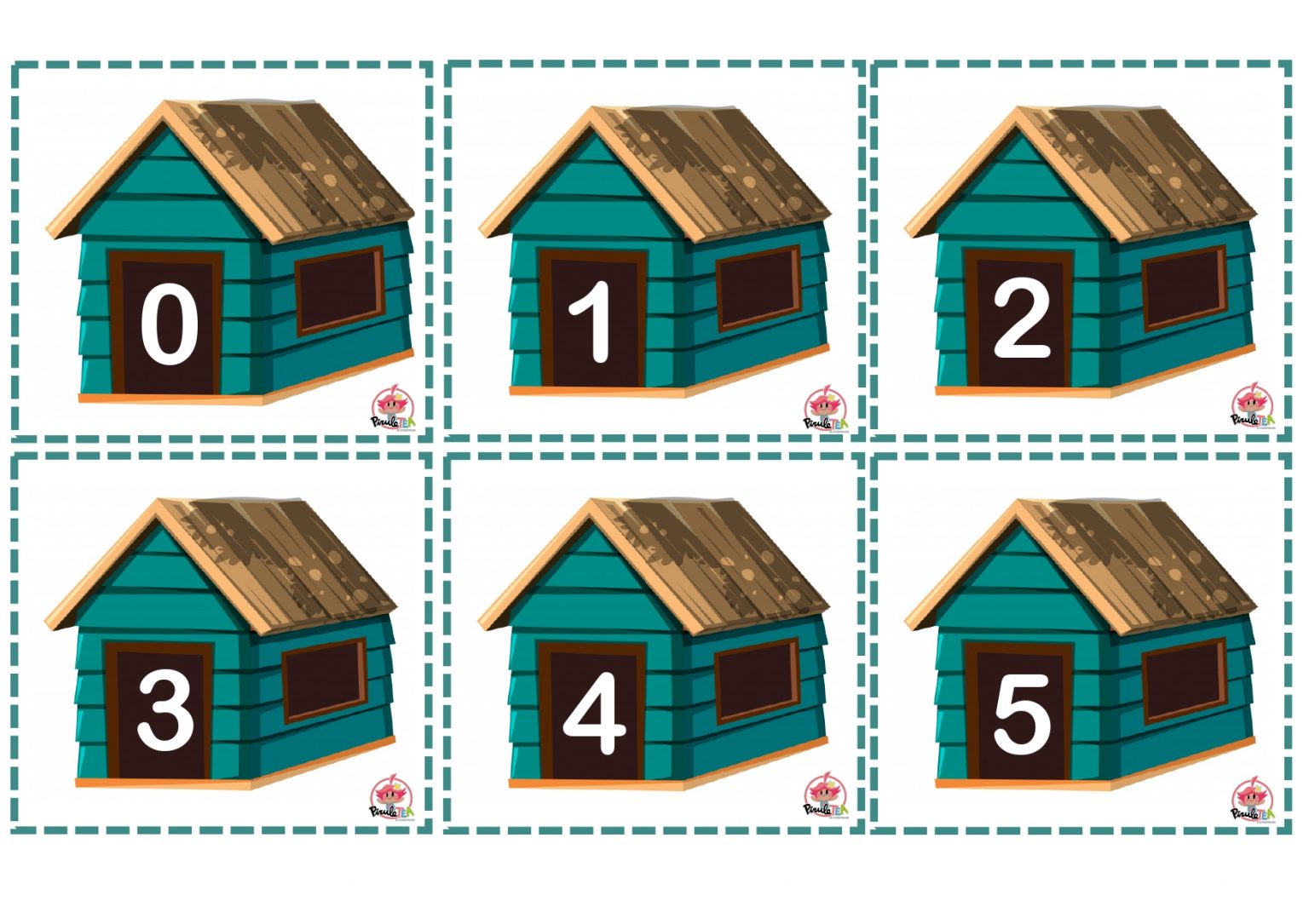 ABN asociación de número, cantidad y conteo para peques - Orientacion ...