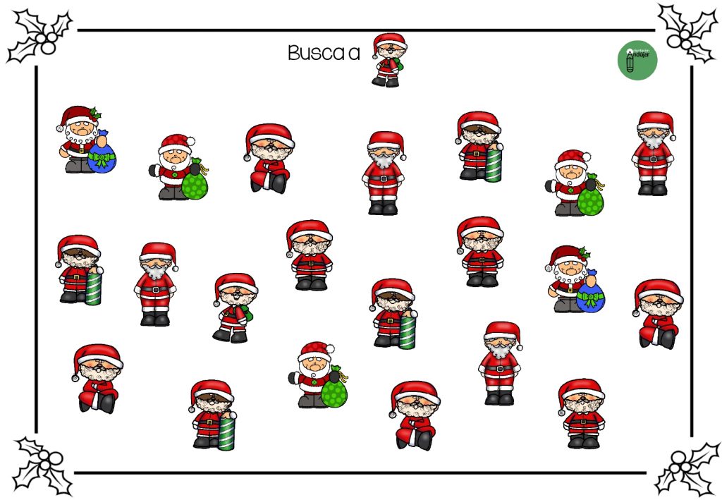 Entretenidas actividades de atención: Navidad - Orientacion Andujar