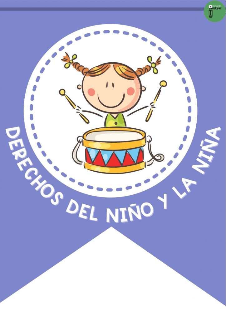 Bonitos banderines de los derechos del niño y la niña especiales 2023 ...